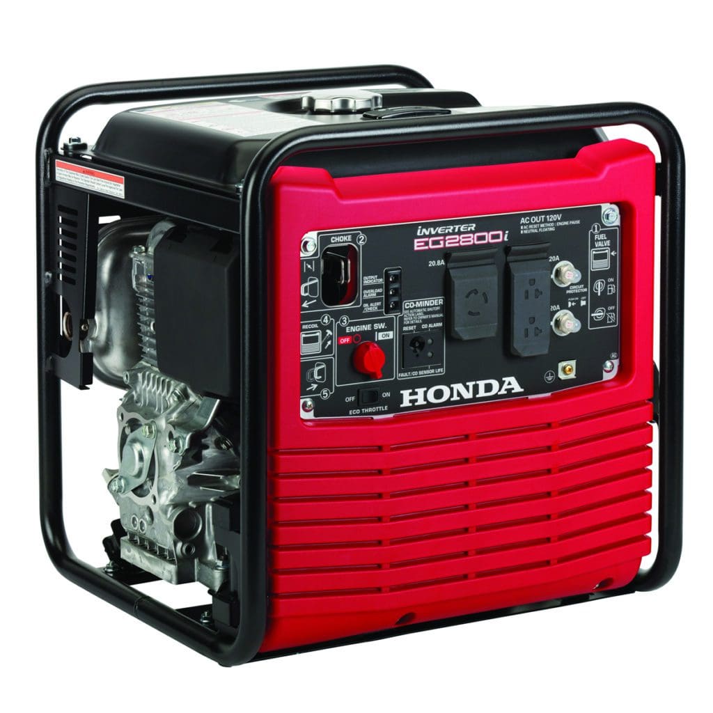 Honda EG2800i 2800-Watt Gasoline Powered Inverter Generator | HAPCO